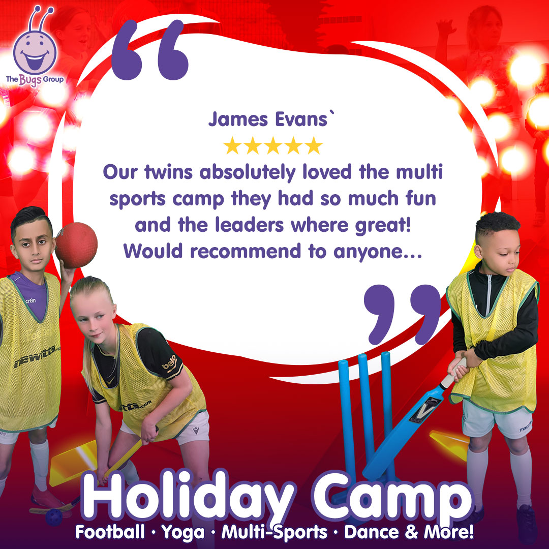 The Bugs Groups Active Holiday camps